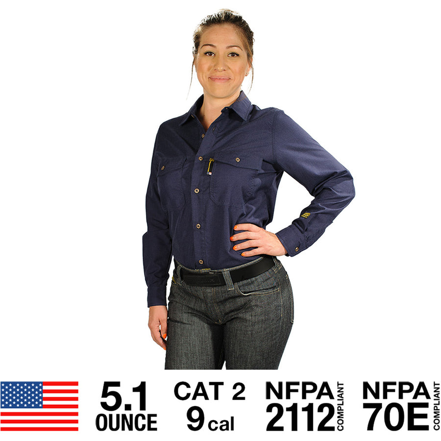 Flame Resistant Snap, Button-Up and Plaid Shirts | Made in the USA ...