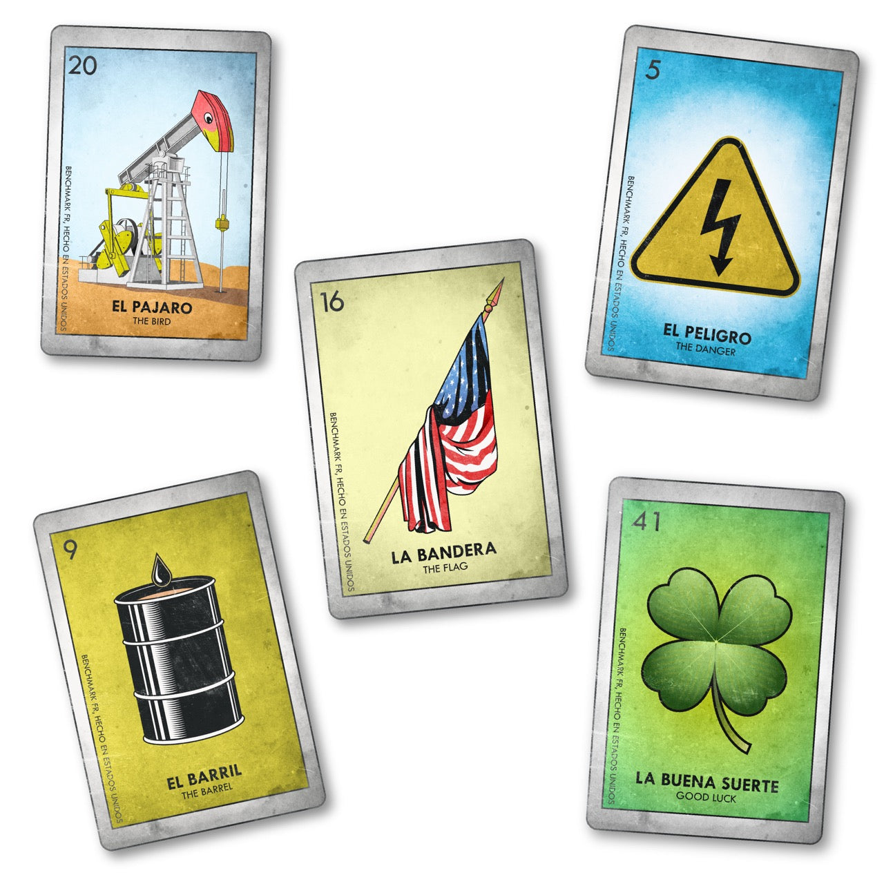 Loteria Sticker Pack – Benchmark FR