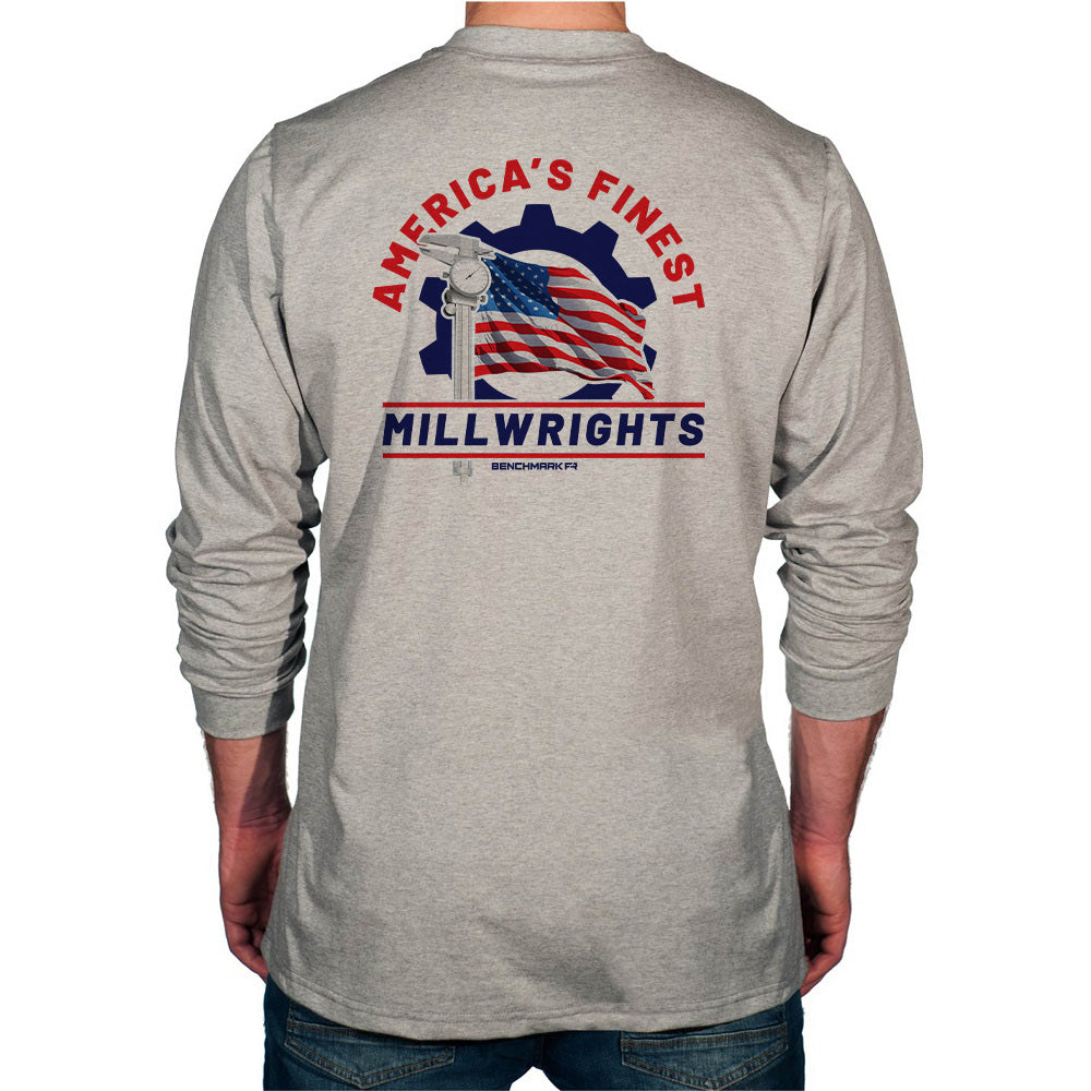 Millwrights Graphic FR Shirt | Made in USA – Benchmark FR